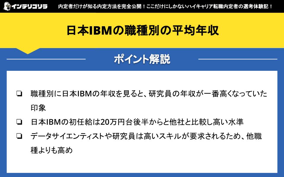 日本IBMの平均年収は低い？BAND別の年収・初任給・激務度・評判を公開 | 転職ゴリラ